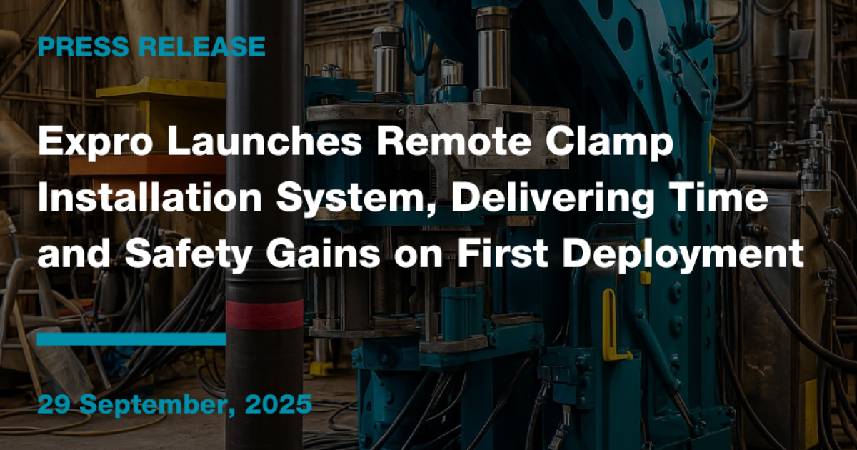 Expro Launches Remote Clamp Installation System, Delivering… | Expro
